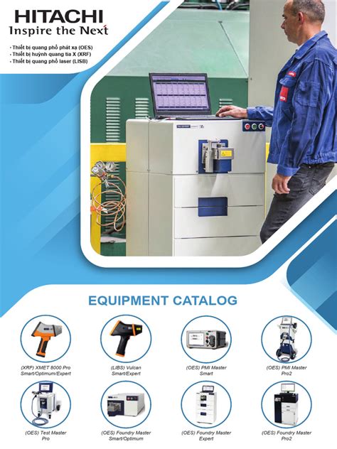 catalog thiết bị phân tích hợp kim libs xrf oes hitachi hightech pdf