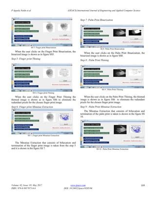 Fingerprint And Palmprint Multi Modal Biometric Security System PDF
