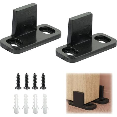 2 Piezas De Guía De Piso Para Puertas Corredizas Guía De Piso Para
