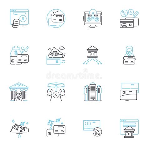 My Management Linear Icons Set Efficiency Collaboration Communication Innovation