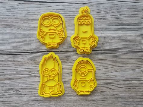 Gru Minions Cookie Cutter Pack 4 Piece Free 3d Print Model Makerworld