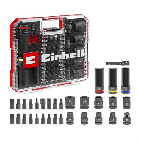 Einhell 32 Piece 12 Drive Impact Socket And Bit Set In Xl Case Socket Einhell 32 Piece 12 Drive Impact Socket And Bit Set In Xl Case Socket