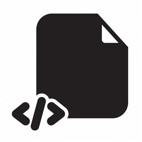 File Solid Code Files Icon Download On Iconfinder