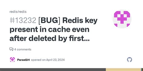 BUG Redis Key Present In Cache Even After Deleted By First Thread And Reading Around Same