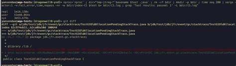 Bug TestG OldAllocationPendingStackTrace java在linux x 平台上随机失败 Issue dragonwell