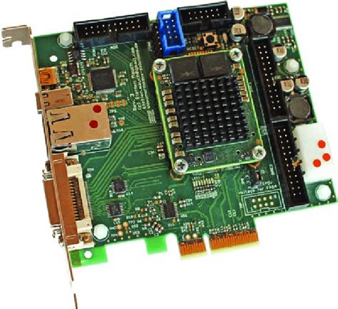 Developed Pcie Fpga Board Based On A Te0741 Xilinx Kintex‐7 Module