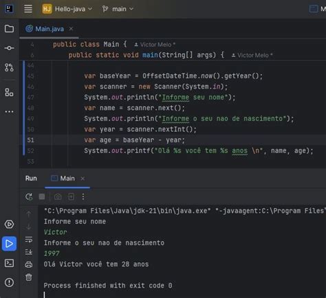 Exemplo De Cálculo De Idade Em Java 21 Eu Poderia Definir O Ano