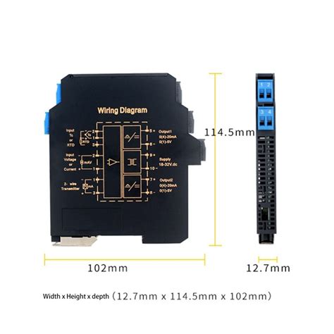 ultra thin signal isolation transmitter current v grandado