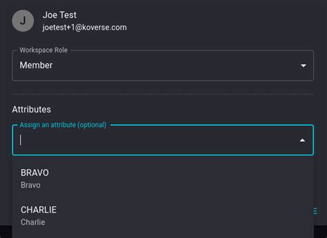 User Attributes And Roles Koverse Data Platform