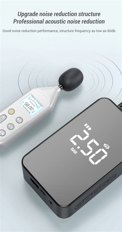 무선 12v Dc 공기 펌프 140psi 휴대용 공기 압축기 자동차 타이어 팽창기 펌프 큰 Lcd 화면 자동차 자전거 공