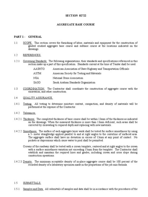 Aggregate Base Course Download Free Pdf Materials Engineering