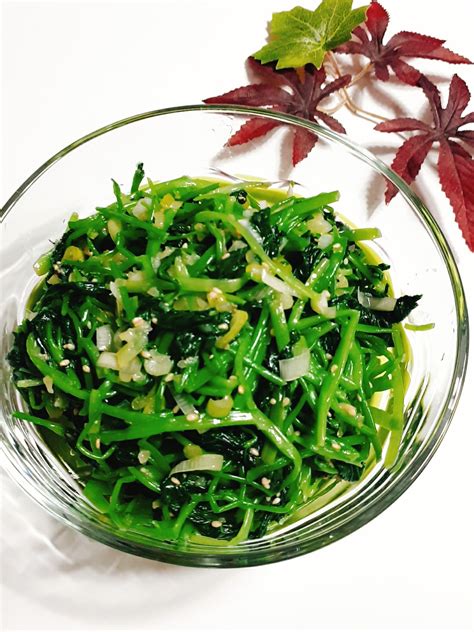 참나물무침