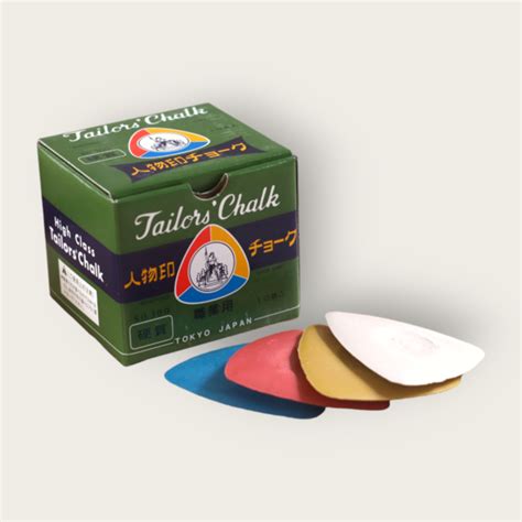 Triangular Shaped Tailor Chalk Assorted 10 Chalks Per Box Eight Needles