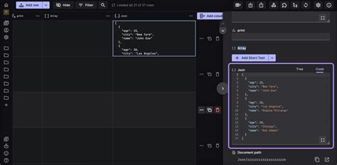 Supported Array Field Types • Rowy Docs