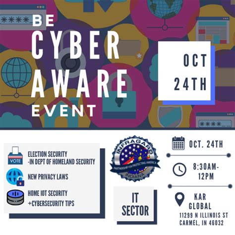 Be Cyber Aware Event Indiana Infragard