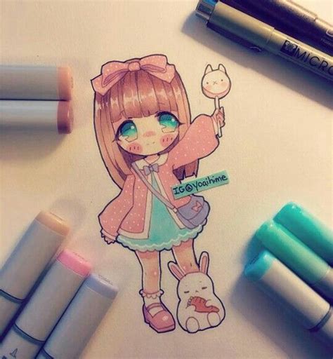 Yoaihime Instagram Cute Drawings Chibi Drawings Anime Drawings Sketches