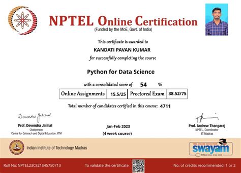 pythonfordatascience nptel datascience python iitmadras… pavan