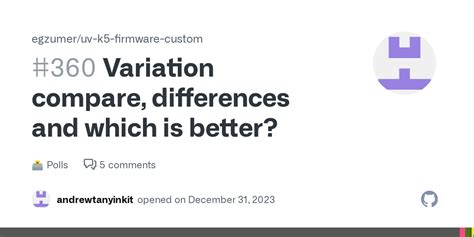 Variation Compare Differences And Which Is Better · Egzumer Uv K5