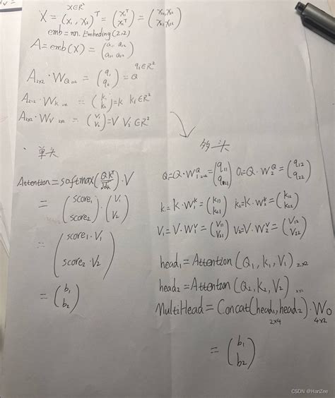深度学习：self attention与multi heads attention详解 csdn博客