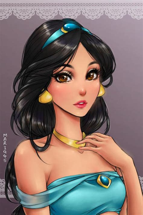 Sensual Disney Portraits Illustrated By An Amazing Pakistani Artist Like You Have Never Seen