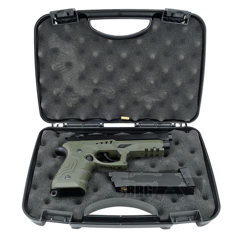 HG173 Tac M92 Co2 Metal Airsoft Pistol Green - Just BB Guns