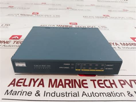 Cisco Systems Pix 501 Firewall With Connector Aeliya Marine Tech