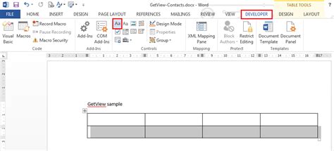 Getview Function Jungledocs 365 Documentation