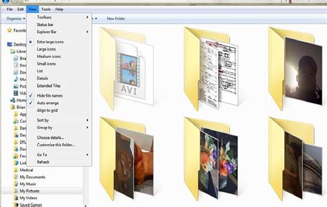 Hide File Types Windows 7 Forums