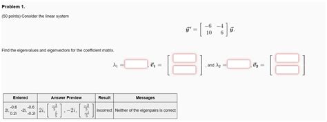 Solved Problem 150 ﻿points ﻿consider The Linear