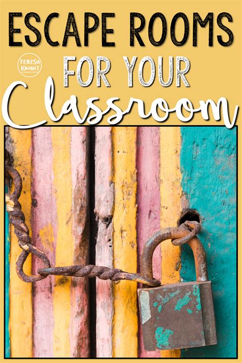 8 Reasons Why You Should Use Escape Room Games In Your Classroom Teresa Kwant