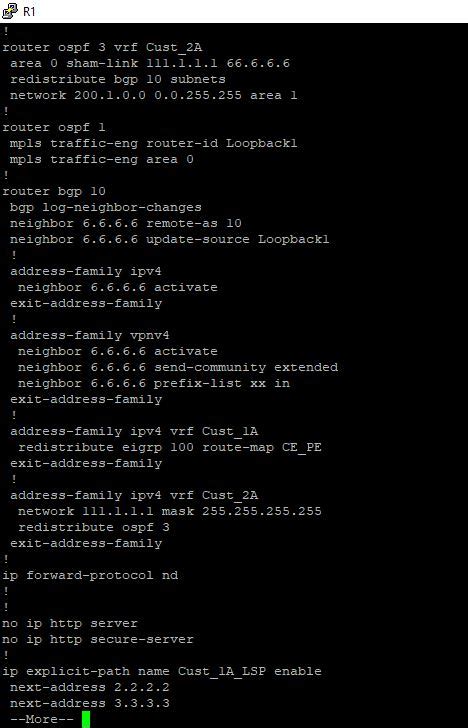 Ospf Sham Link Behavior Cisco Community