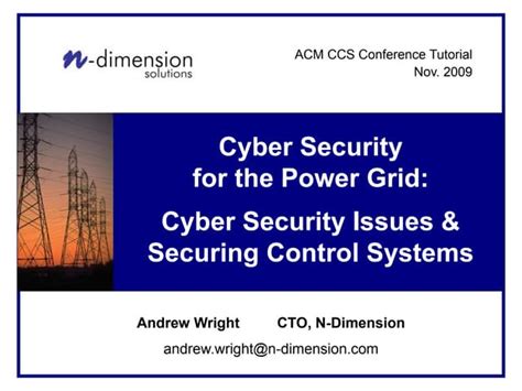 Power Grid Communications And Control Systems Ppt