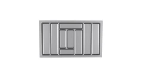 Лоток для столовых приборов 800 серый Standard - 3D model by ...