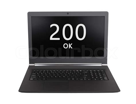 Status Code 200 Ok Stock Image Colourbox