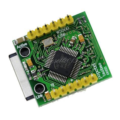1pcs usr es1 enc28j60 w5500 chip spi to lan ethernet converter tcp ip