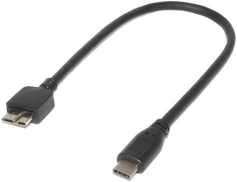 Кабель переходник Usb Type C Usb Micro B Microb папа папа 0 25 м