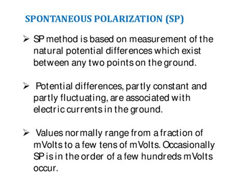 Pdf Spontaneous Polarization Sp