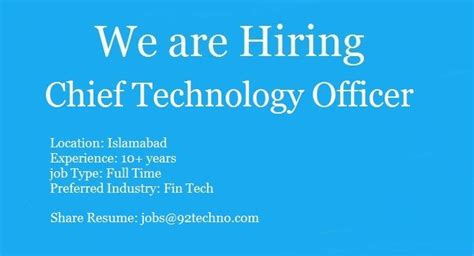 92techno On Linkedin Chieftechnologyofficer Cto Fintech