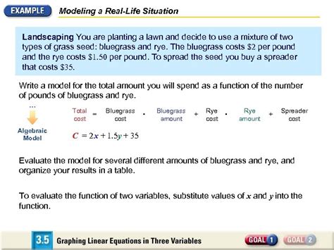 Linear Equation In Two Variables Real Life Examples Tessshebaylo