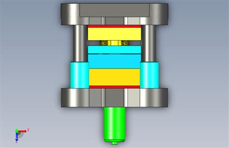 压圈冲压模具课程设计 Step 模型图纸免费下载 懒石网
