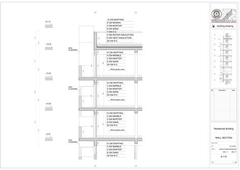 Residential Building Execution Drawing Behance Residential Building Execution Drawing Behance