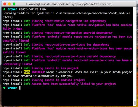 آموزش کار با Drawer در React Native