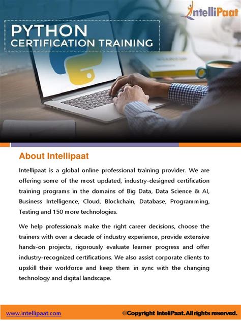 Intellipaat Python Certification Training Course Converted 3 Pdf