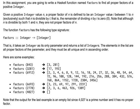 Solved In This Assignment You Are Going To Write A Haskell