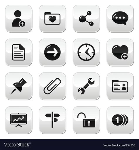 navigation button icons
