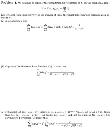 Problem We Continue To Consider The Permutation Chegg