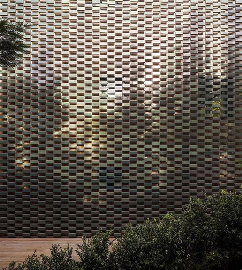 Gallery Of Ceramic Lattice Facade In Tr House