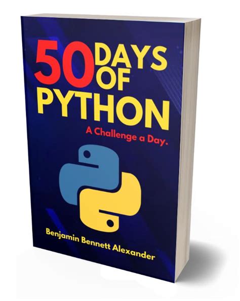 50 Days Of Python A Challenge A Day Deikaztn Python
