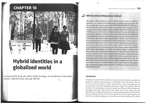 PDF Hybrid Identities In A Globalised World