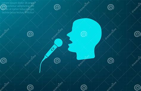 Vector Illustration Blue Background Stock Vector Illustration Of